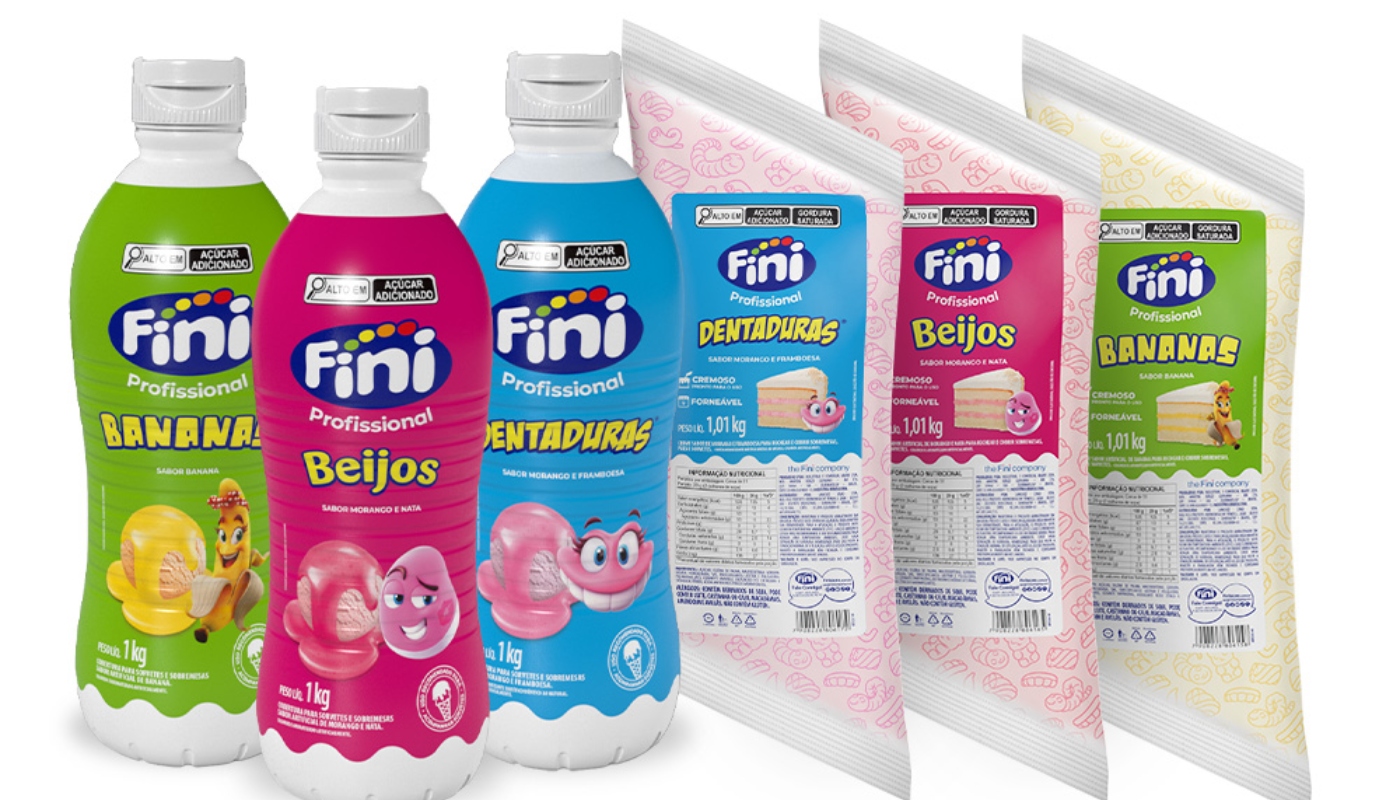 Fini lança linha profissional com recheios, coberturas e caldas - Delicioso